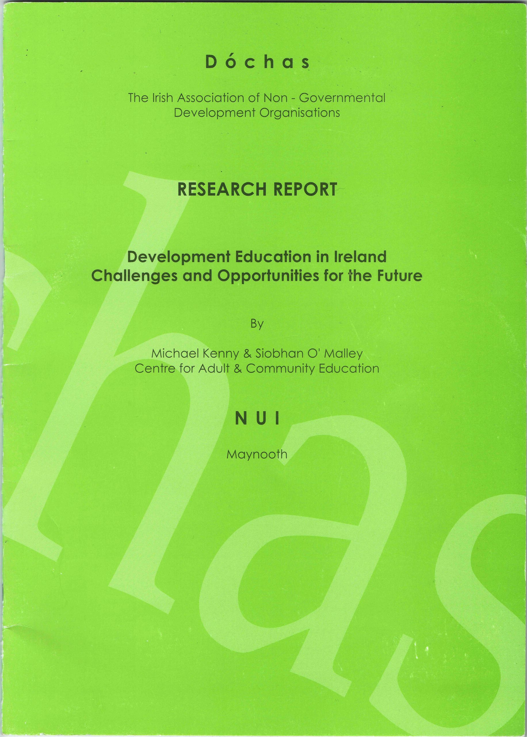 Development Education In Ireland Challenges And Opportunities For The