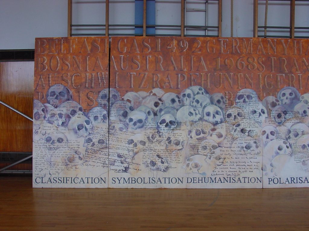 Genocide Wall Mural - DevelopmentEducation.ie