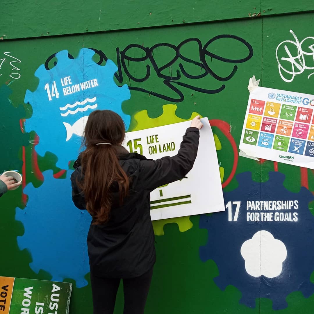 SDG Street Art - DevelopmentEducation.ie