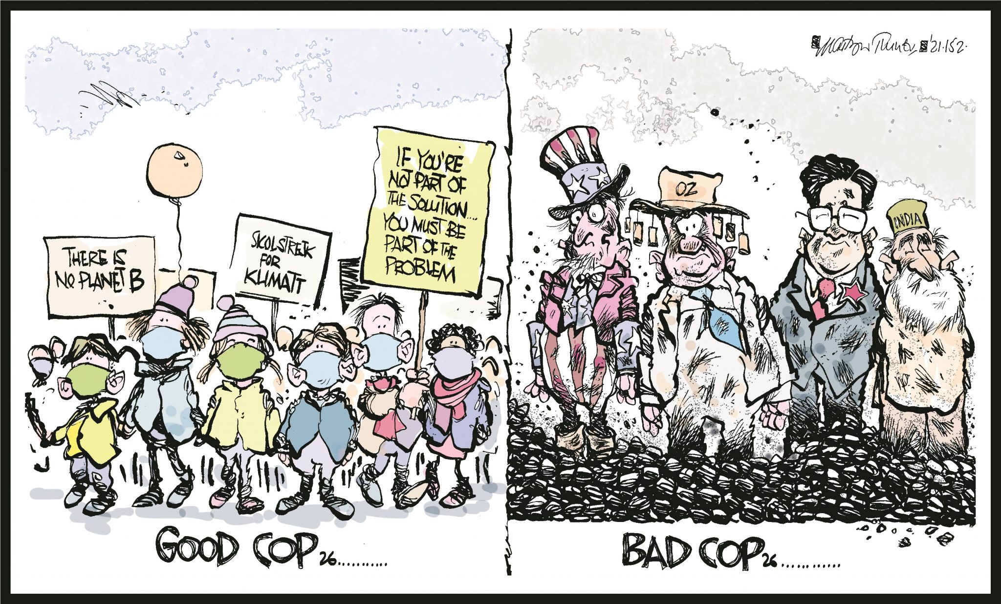 Meet the Cartoonist – Q&A with Martyn Turner - DevelopmentEducation.ie