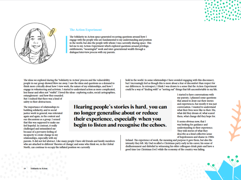 Solidarity in Action page sample - DevelopmentEducation.ie