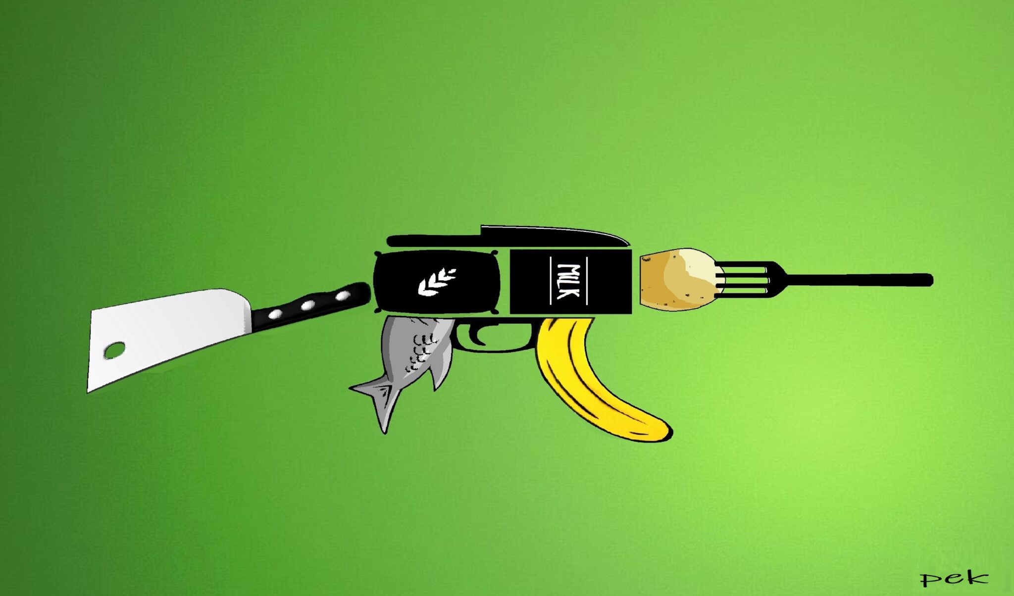 Food as a Weapon - 4 cartoons - DevelopmentEducation.ie