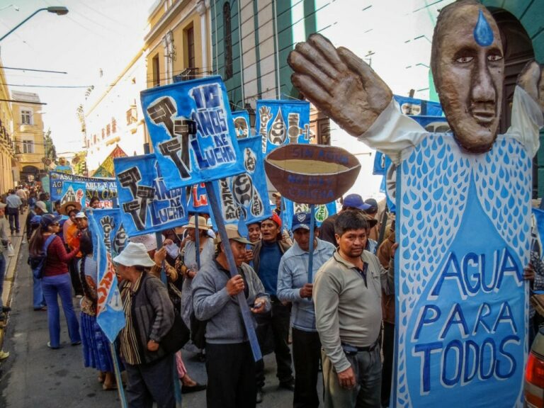 Water issues latin america LASC - DevelopmentEducation.ie